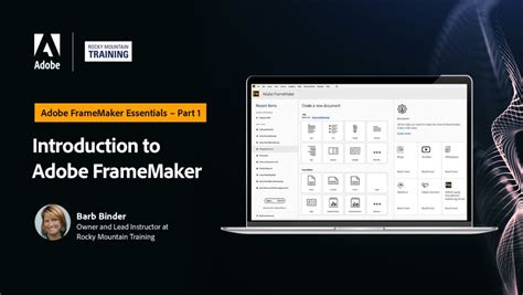 Adobe FrameMaker Essentials Part Introduction To FrameMaker Customer Experience CX