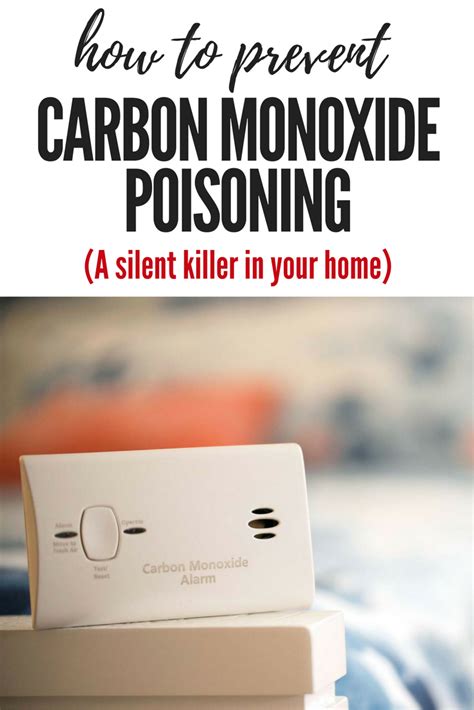 How To Prevent Carbon Monoxide Poisoning