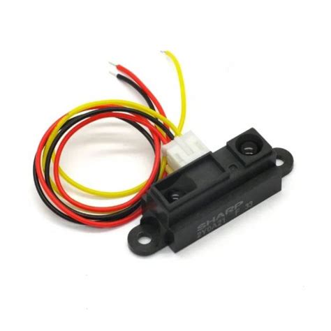 sharp distance measuring sensor gp2y0a21yk0f 10 80cm buy online at low