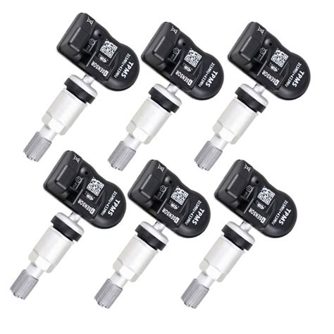 6pcs Programmable Tpms Sensor Tire Pressure Sensor 2 In 1 For Autel Mx