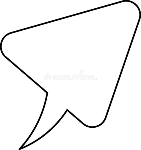 Speak Bubble Text Message Box Chatting Box Cartoon Set Vector