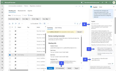 investigate and remediate communication compliance alerts microsoft learn