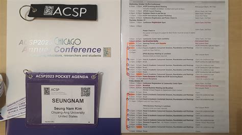 2023 Acsp Annual Conference 참석