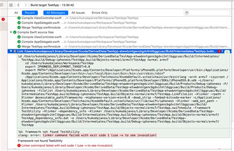 Ios How To Embed Cocoa Touch Framework In Xcode 7 Stack Overflow