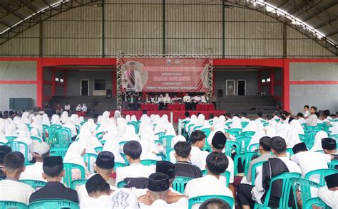 Hari Santri Nasional 2022 Pemkab Lamsel Gelar Pengajian Di Lapangan Tenis Indoor
