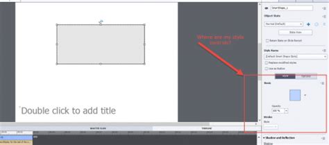 Disappearing Style Controls Elearning