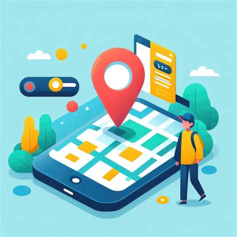 A Man Pointing At A Map That Says Search For A Map Premium AI Generated Image