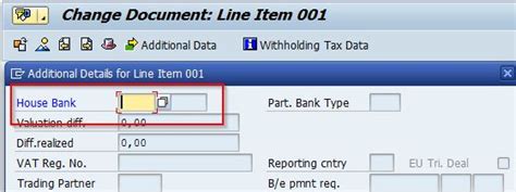 Solved FB05 Field BSEG HBKID And HKTID House Bank Id SAP Community
