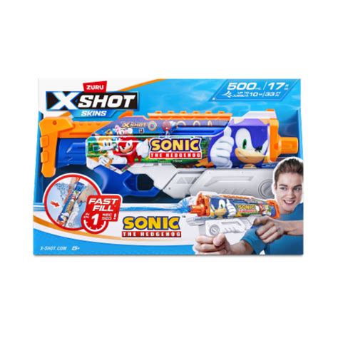 Zuru X Shot Sonic The Hedgehog™ Fast Fill™ Skins 1 Ct Kroger