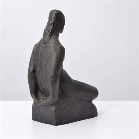 Ivan Mestrovic Bronze Sculpture Nude Female Figure By Ivan Mestrovic