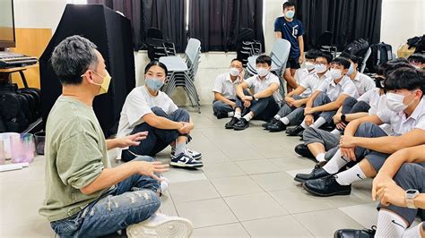 香港跳高紀錄保持者楊文蔚小姐到校分享運動員故事