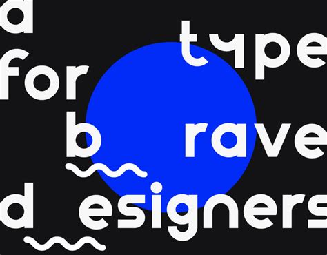 An Experimental Variable Font For Brave Designers Behance