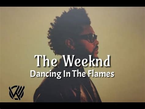 The Weeknd Dancing In The Flames Vewolf Remix Youtube
