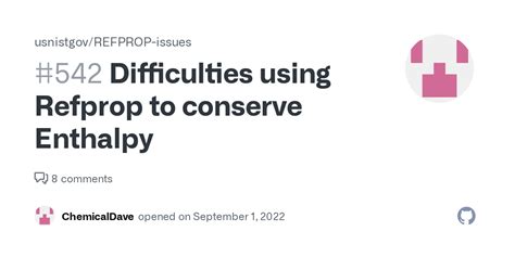 Difficulties Using Refprop To Conserve Enthalpy · Issue 542