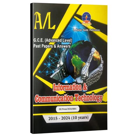 Ict Master Guide Past Papers And Answers English Medium 2024 School