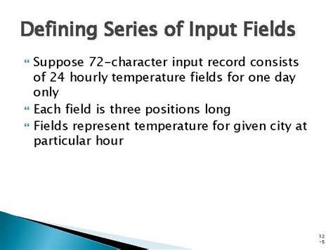 Chapter 12 Array Processing And Table Handling 12
