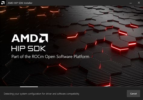 Install HIP SDK HIP SDK Installation Windows