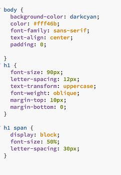 HTML CSS Posters Peachcobla Designs