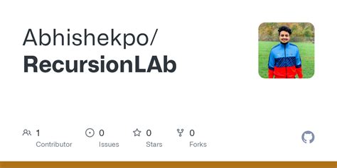 Github Abhishekporecursionlab