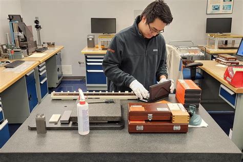 Calibration Lab Tunes Measuring Tools And Master Artifacts