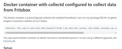 connection status n a · issue 2 · thecry synology fritzbox grafana