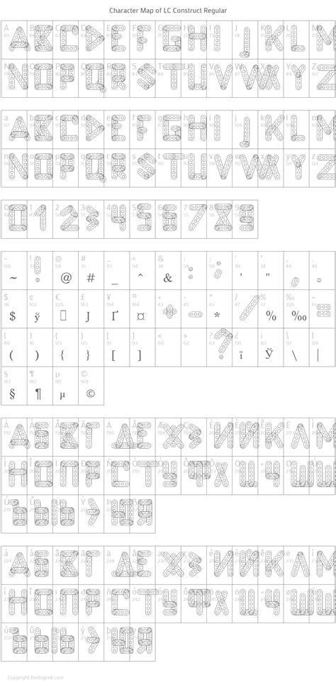 Lc Construct Font Download For Free View Sample Text Rating And