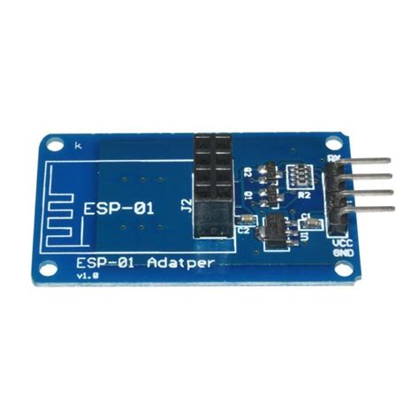 adaptador para módulo wifi esp8266 esp01 circuito facil componentes