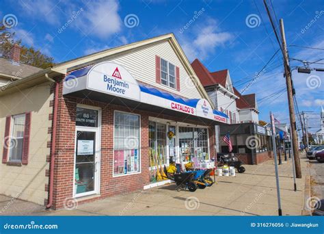 Wrentham Historic Town Center Massachusetts Usa Editorial Photo Image Of Commercial Culture
