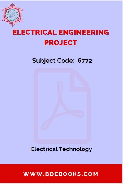 Diploma In Electrical Enginnering Books Pdf Download