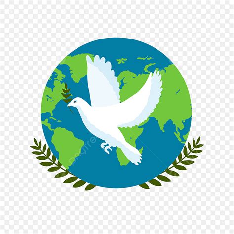 세계 평화의 날 비둘기 일러스트 요소 평화 비둘기 올리브 나무의 가지 Png 일러스트 및 Psd 이미지 무료 다운로드 Pngtree