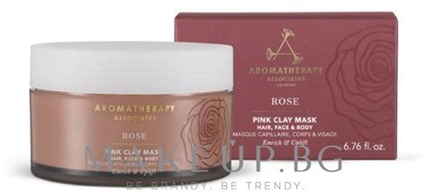 Aromatherapy Associates Rose Pink Clay Mask Маска за лице с розова глина Makeup Bg