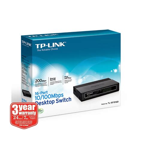 Tp Link Tl Sf D Port Mbps Network Switch Hub Green Ethernet Plug Play Pclive Computer