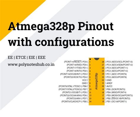 Atmega328p Pinout Pin Details New Topic [2024] Poly Notes Hub