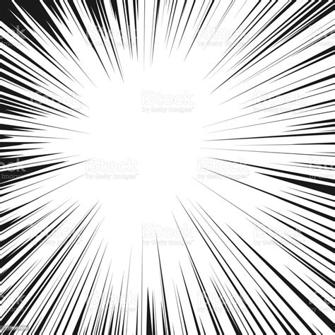 만화 방사형 속도 선 배경입니다 만화 속도 프레임입니다 만화 폭발 배경 슈퍼 히어로 액션 흰색 배경에서 격리된 벡터 그림 검은색에 대한 스톡 벡터 아트 및 기타 이미지