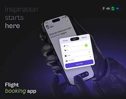 Flight Booking Ui Design Projects Photos Videos Logos