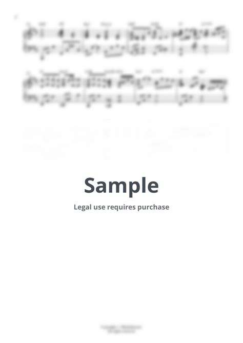 손경민 은혜 피아노 양손 악보 편곡 Sheets By Mindidi