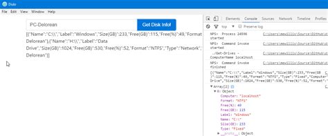 back to the frontend a powershell electron demo