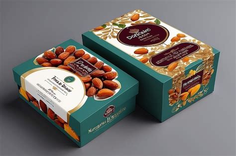 Dates Packaging Design Dates Label Design Dates Box Design Dry Fruit