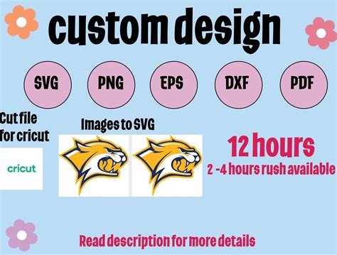 Custom SVG Image Trace Image To SVG Custom Design Cricut Custom Png Custom Dxf Cricut Svg