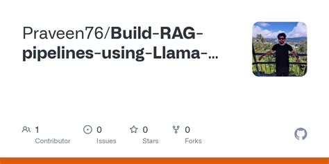 Build Rag Pipelines Using Llama Indexllama Indexragpipelinesipynb At Main · Praveen76build
