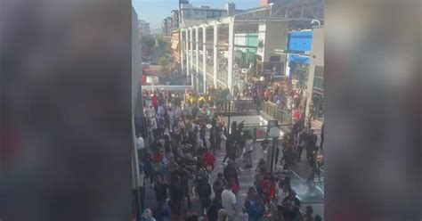 Bay Street Mall Workers On Edge After Large Brawl Involving Dozens Of