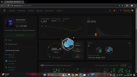 Celebrating 100 Days Of Learning With Leetcode Aman Patel Posted On