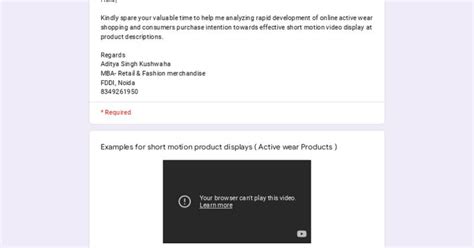 Aditya Singh Kushwaha On Linkedin Impact Of Short Motion Videos On
