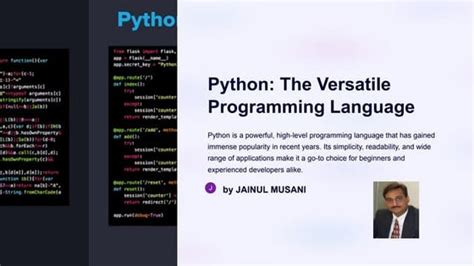 Python Historypptx