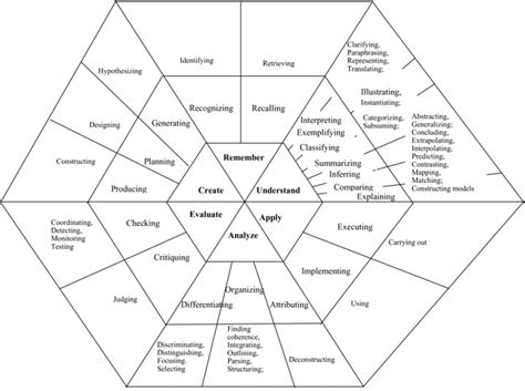 The Cognitive Process Dimension And Their Alternative Names Adapted Download Scientific