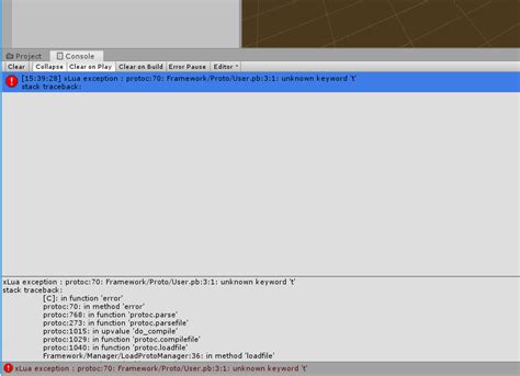 无法解析去描述文件 Issue starwing lua protobuf GitHub