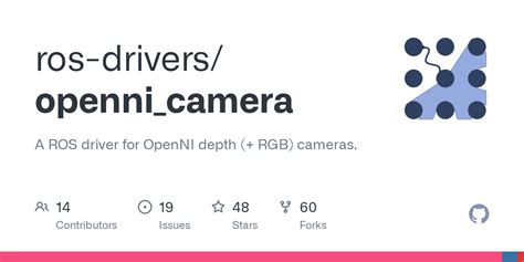 Github Ros Driversopennicamera A Ros Driver For Openni Depth