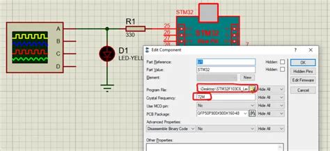 Stm32 Proteus Simulation Library Bluepill Stm32f103c6