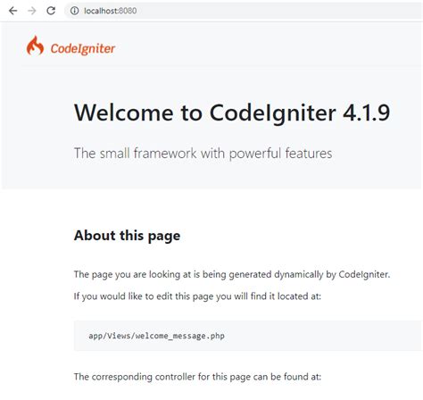 mengatasi error instalasi codeigniter 4 pertama kali kurastoren medium