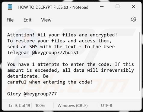 Key Group Ransomware Decryption Removal And Lost Files Recovery Updated